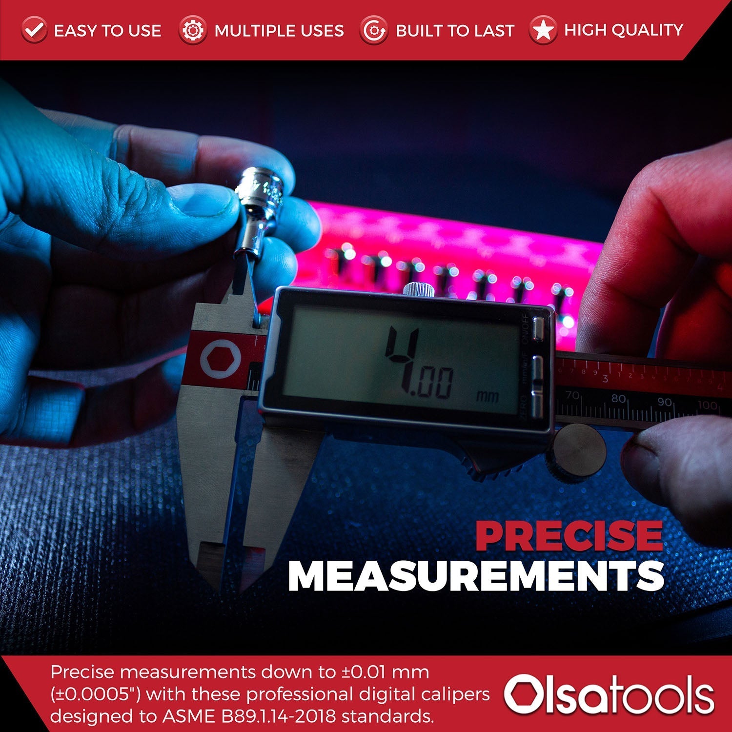 Precision digital vernier caliper store